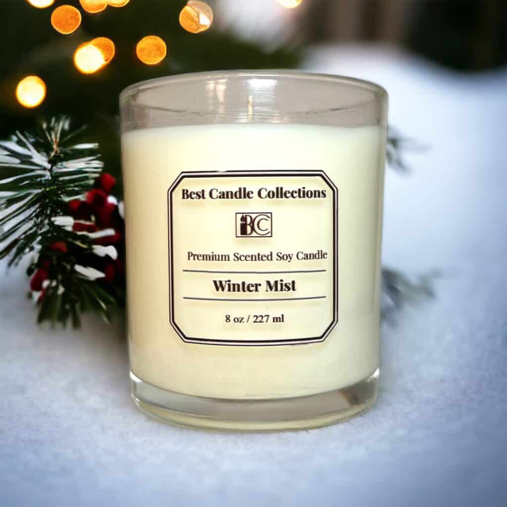 Winter Mist Soy Candle 8oz - Best Candle Collections